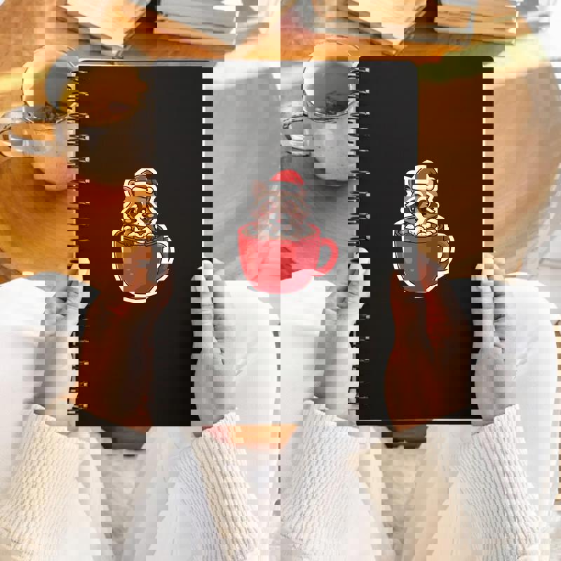 Raccoon Peeker from Hot Cocoa Mug Sticker - Raccsy